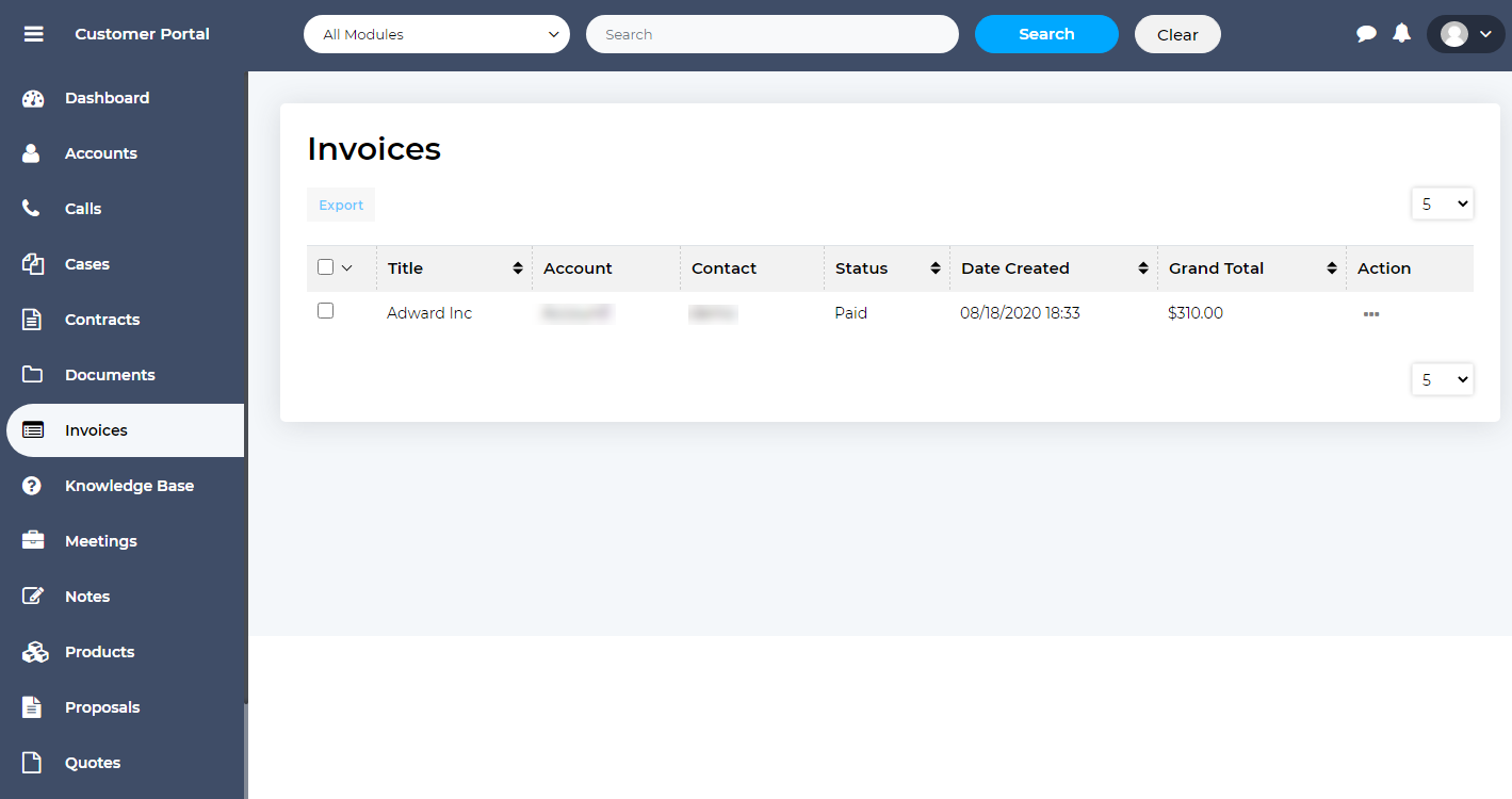 SuiteCRM WordPress Customer Portal | Manage User Data | CRMJetty