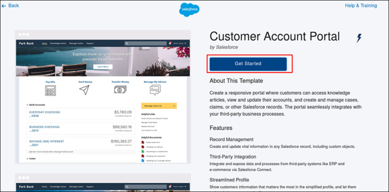 What is Salesforce Customer Portal?