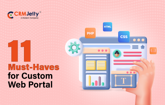 Key Features Every Custom Web Portal Needs in 2025 | CRMJetty